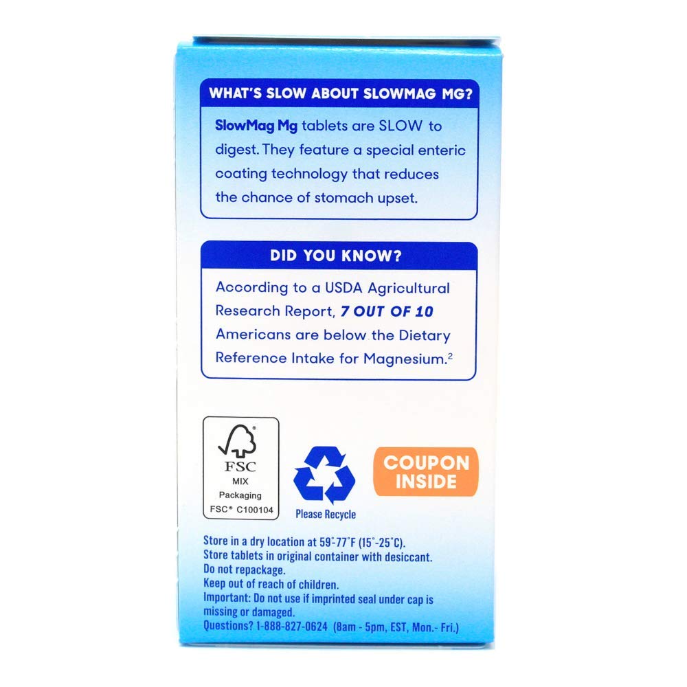 Slow Mag calcium supplement for better sleep