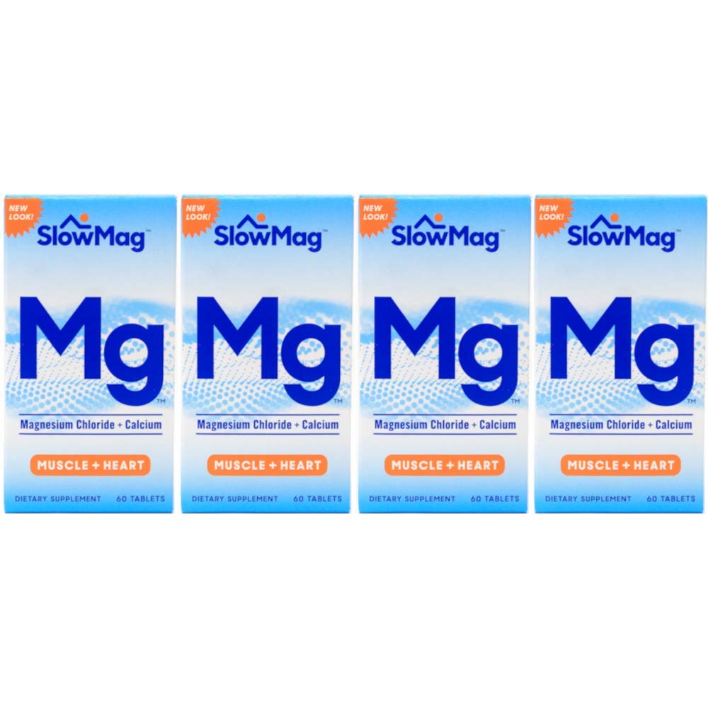 Slow Mag magnesium chloride tablets for muscle relief
