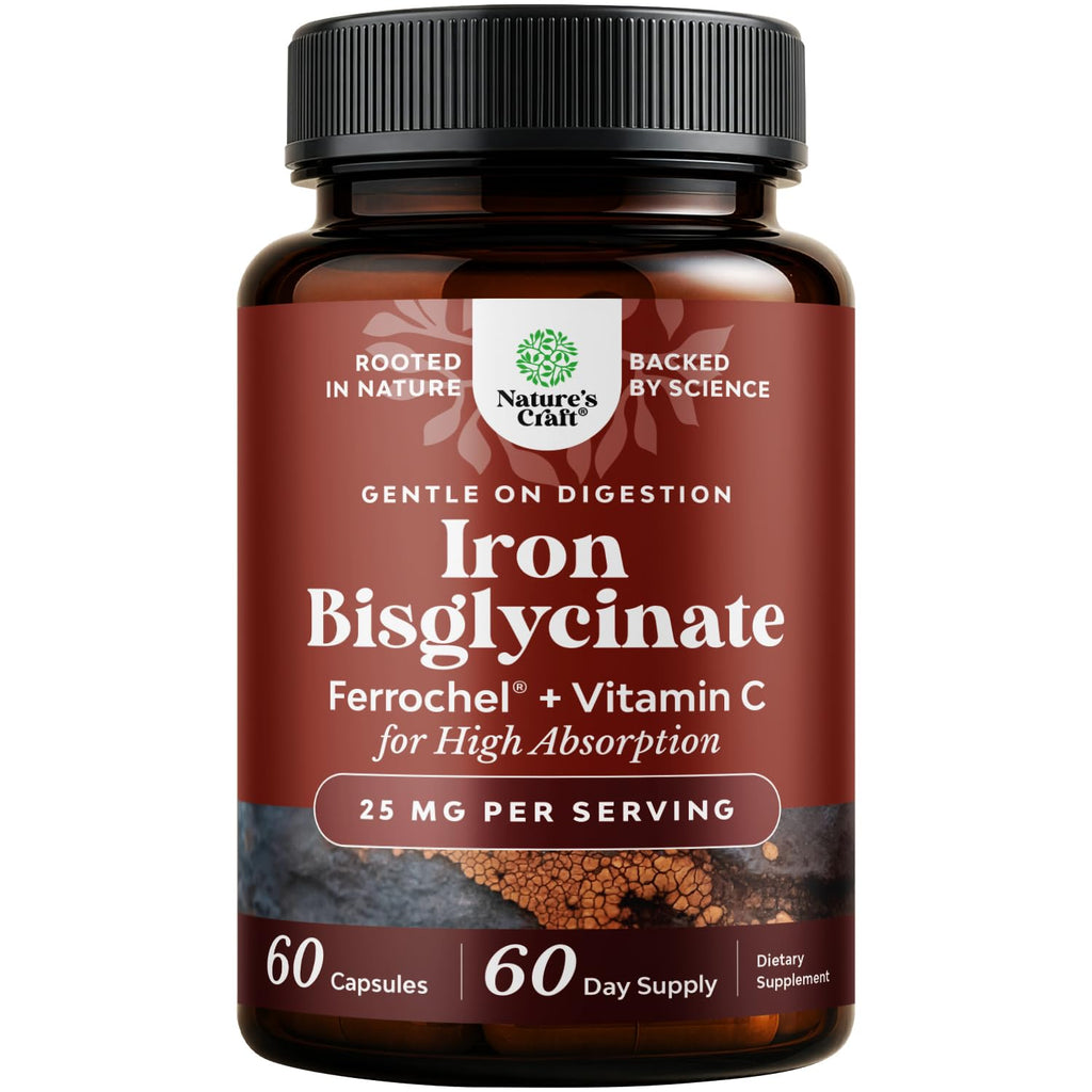 slow release iron bisglycinate capsules