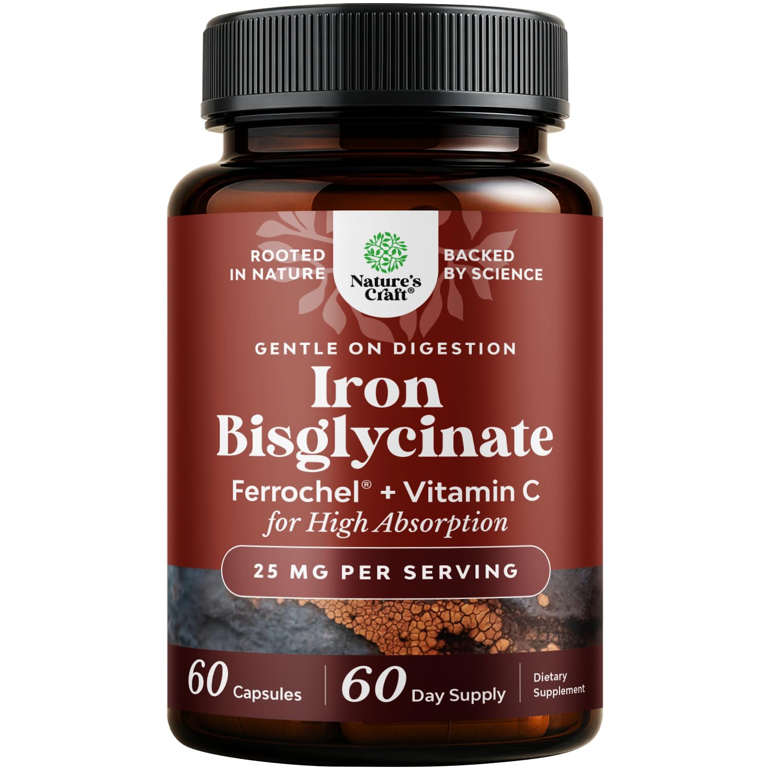 slow release iron bisglycinate capsules