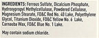 slow release iron bisglycinate tablets