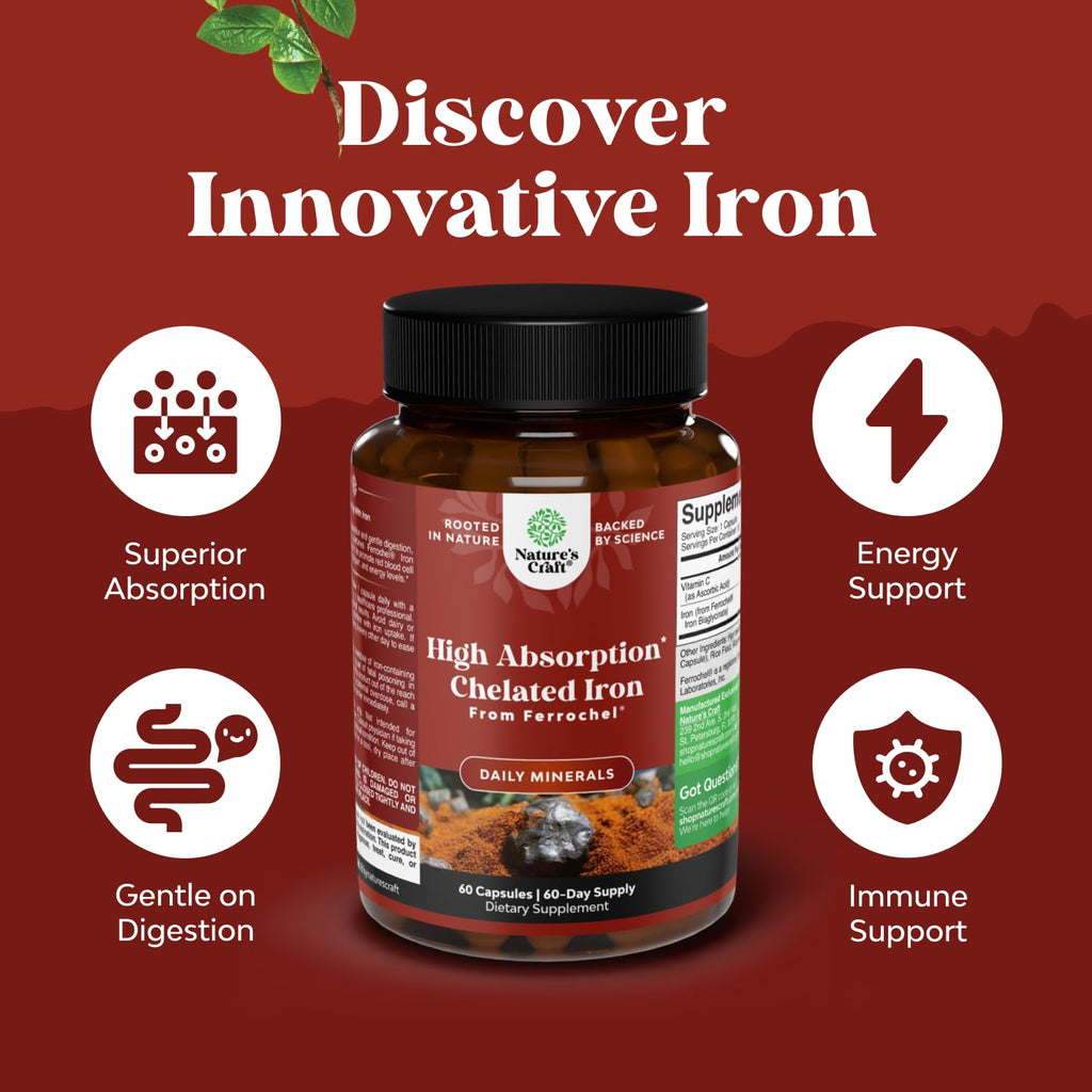 slow release iron for better absorption
