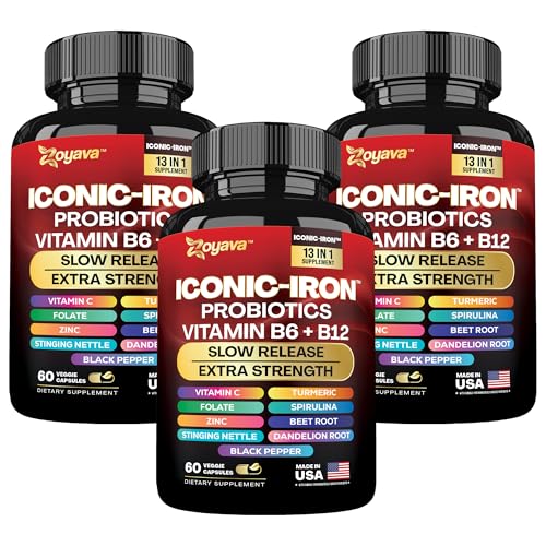 slow release iron for energy