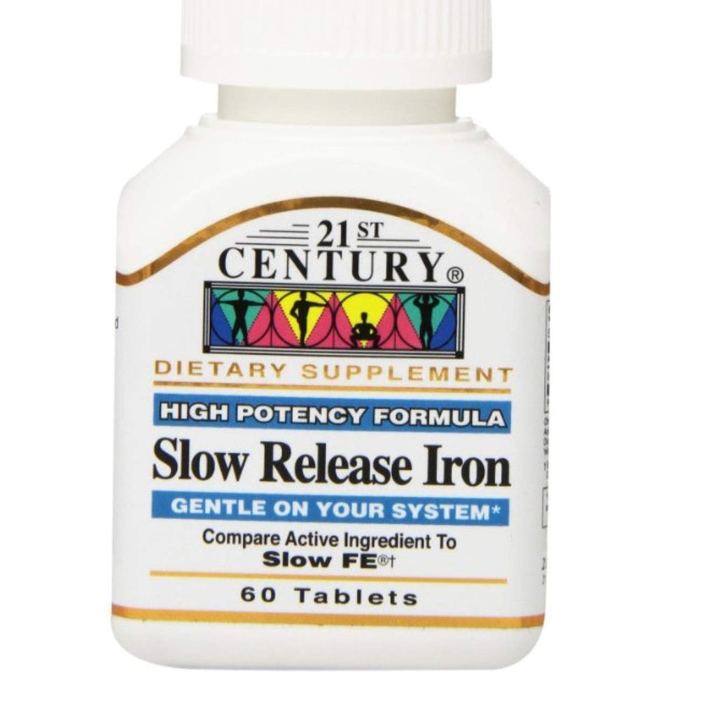 slow release iron tablets for energy