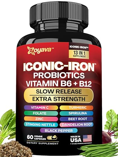 slow release iron with probiotics