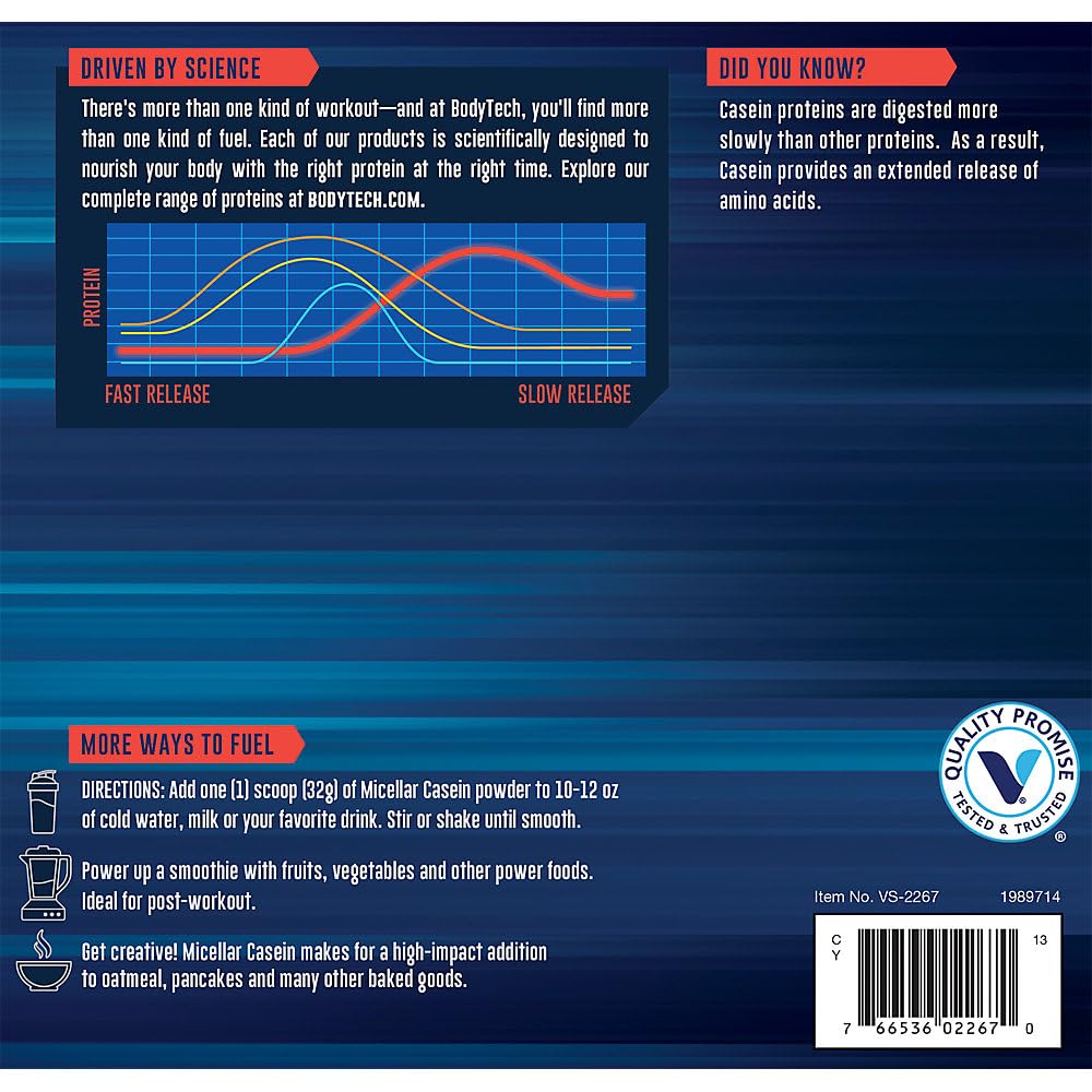 slow release protein for overnight recovery