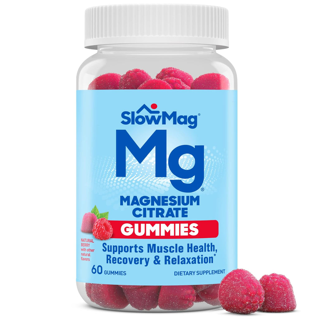 SlowMag magnesium citrate gummies for relaxation