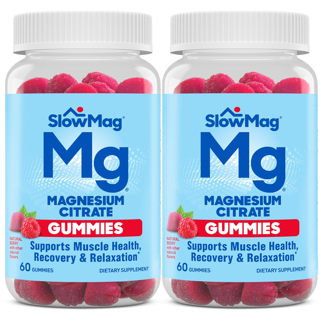 SlowMag magnesium citrate gummies for relaxation