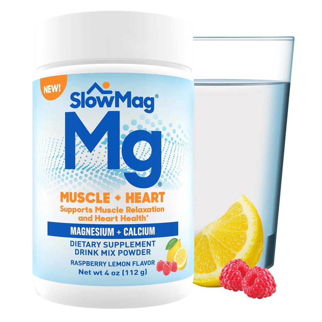 SlowMag raspberry lemon drink mix