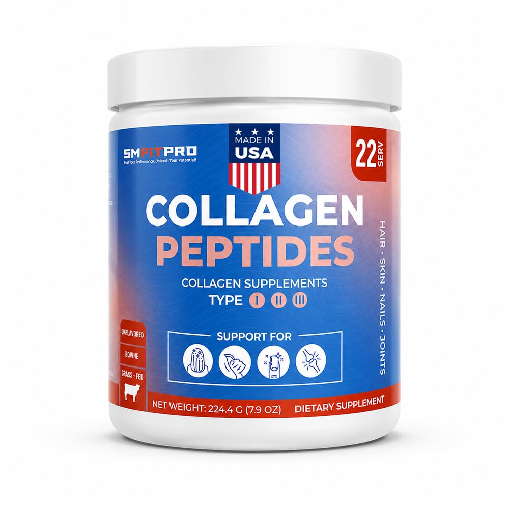 SM Fitpro collagen peptides powder