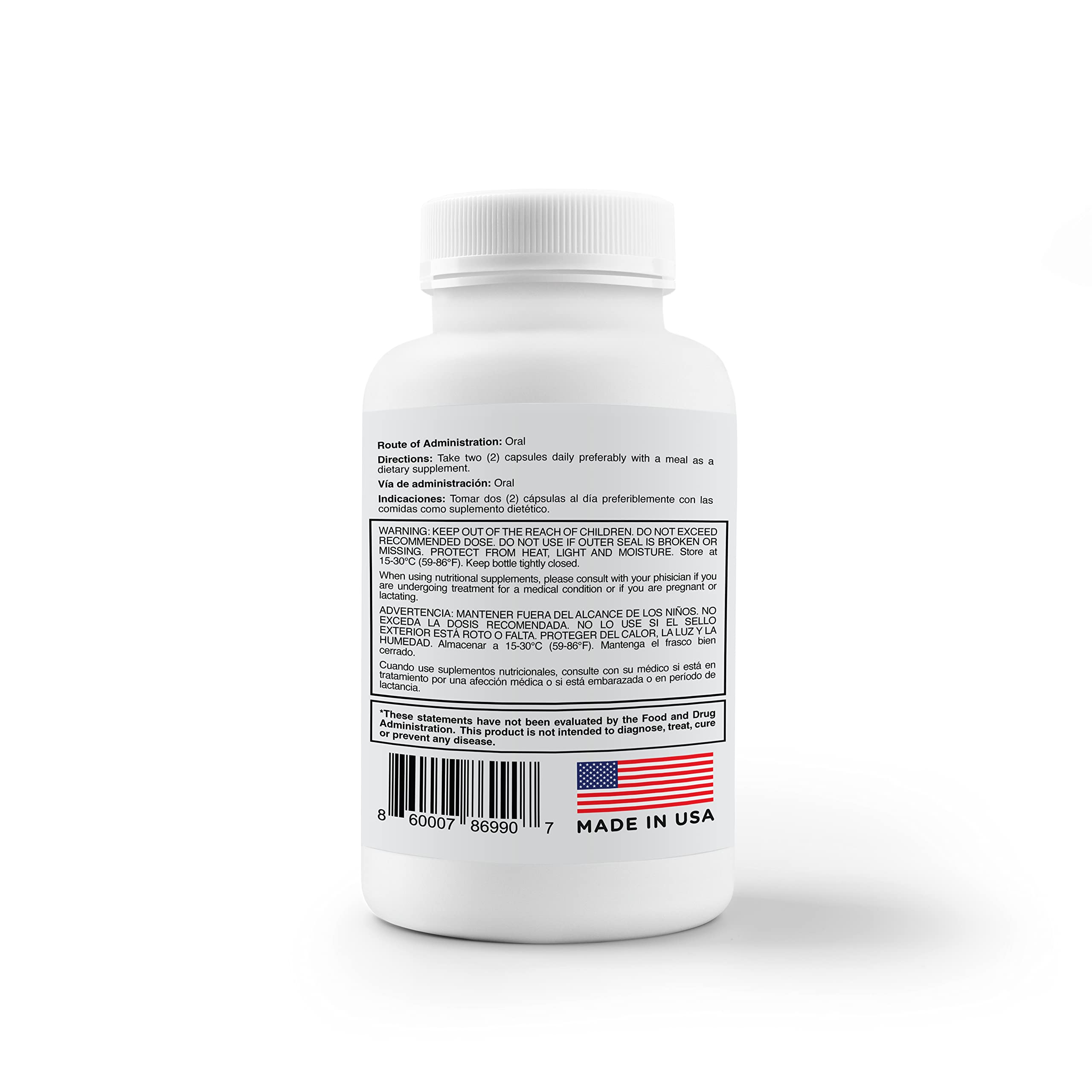 small bottle for convenient nutrition