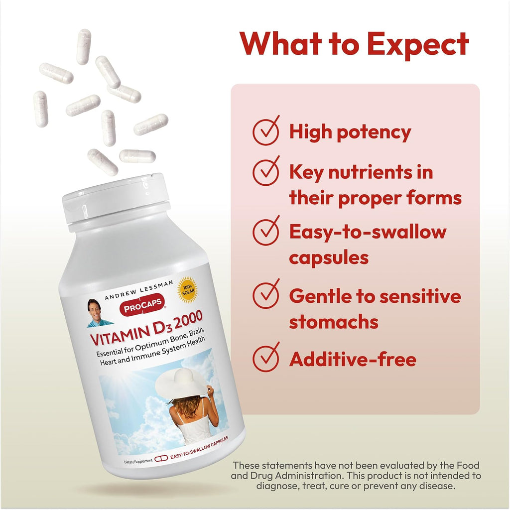small capsules for easy swallowing