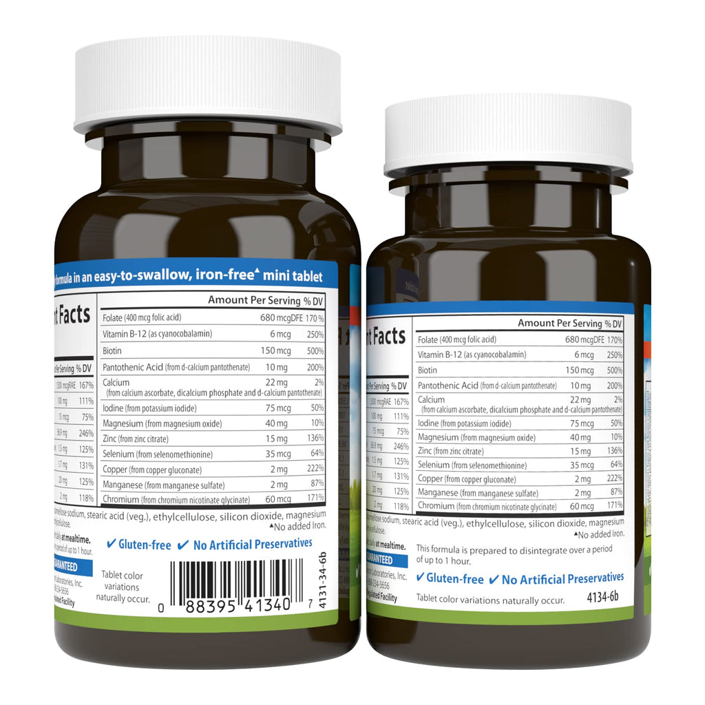 small multivitamin tablets for adults