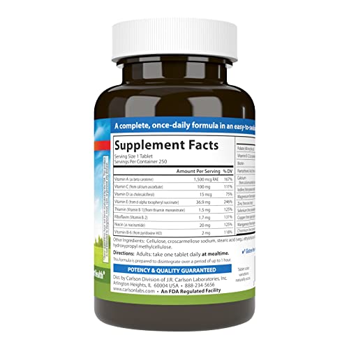 small multivitamin tablets for adults