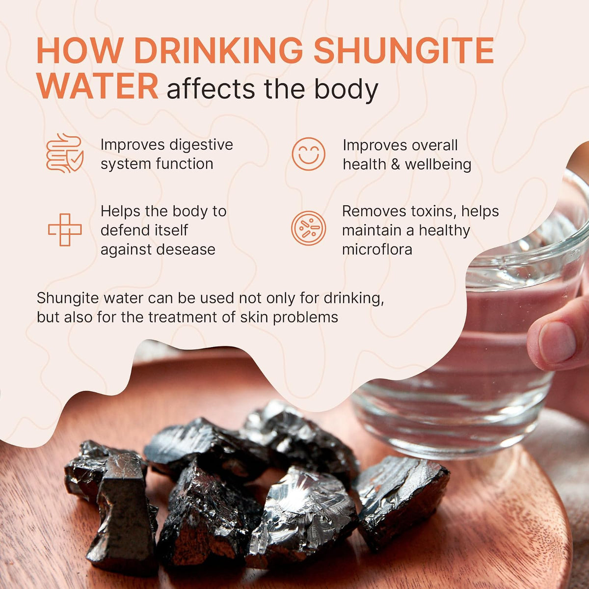 small shungite stones for meditation