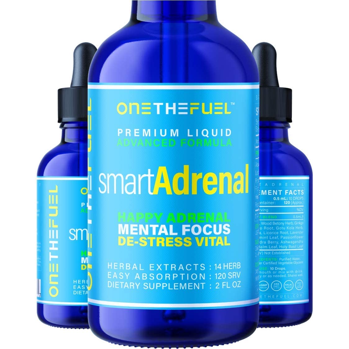 Smart Adrenal elderberry brain health supplement
