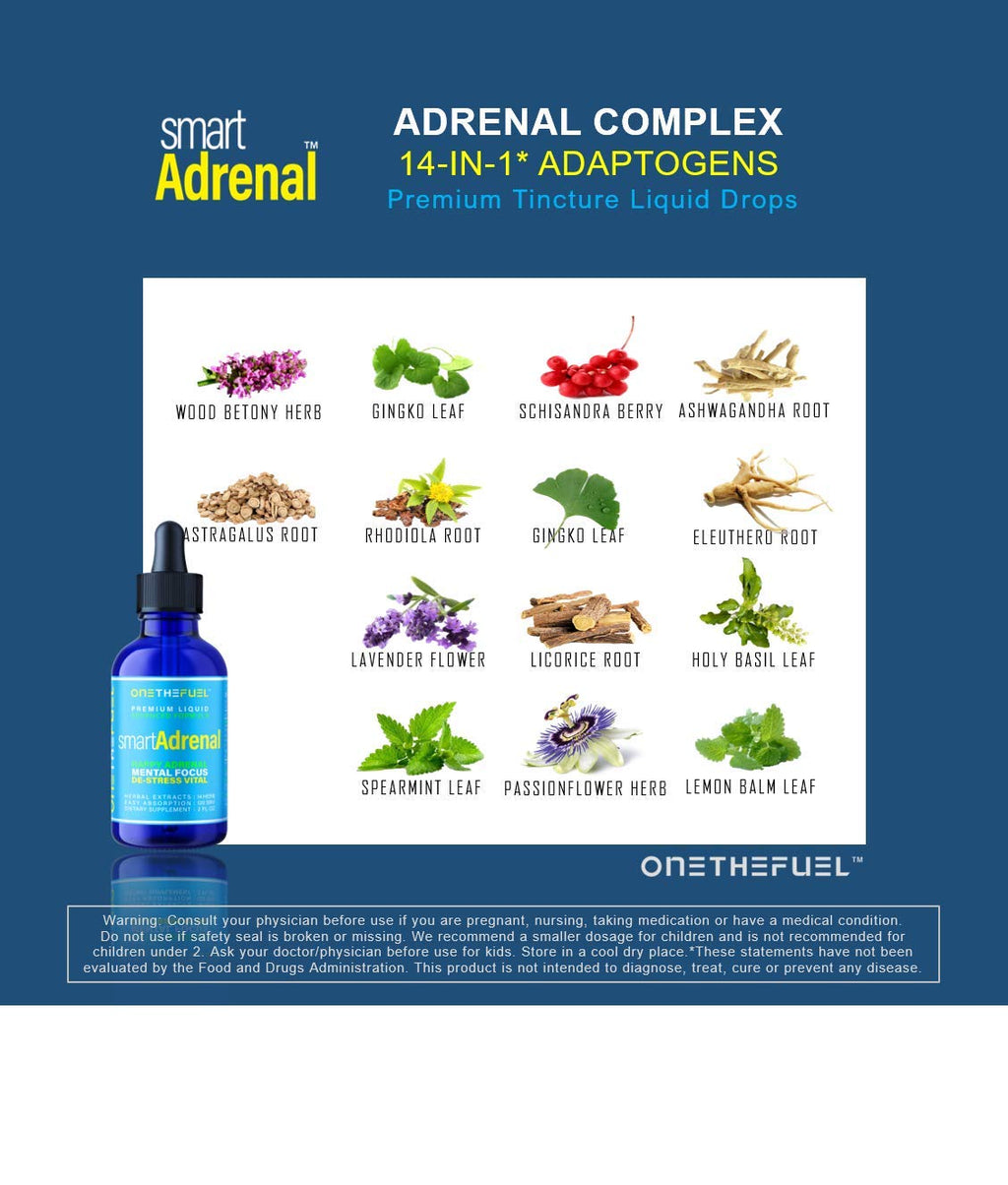 Smart Adrenal elderberry for neuro IQ focus