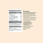 Smart drink for enhanced concentration