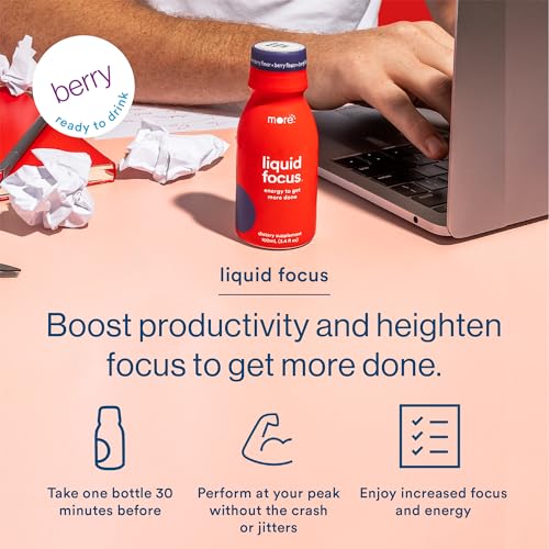 Smart drink shots for mental clarity