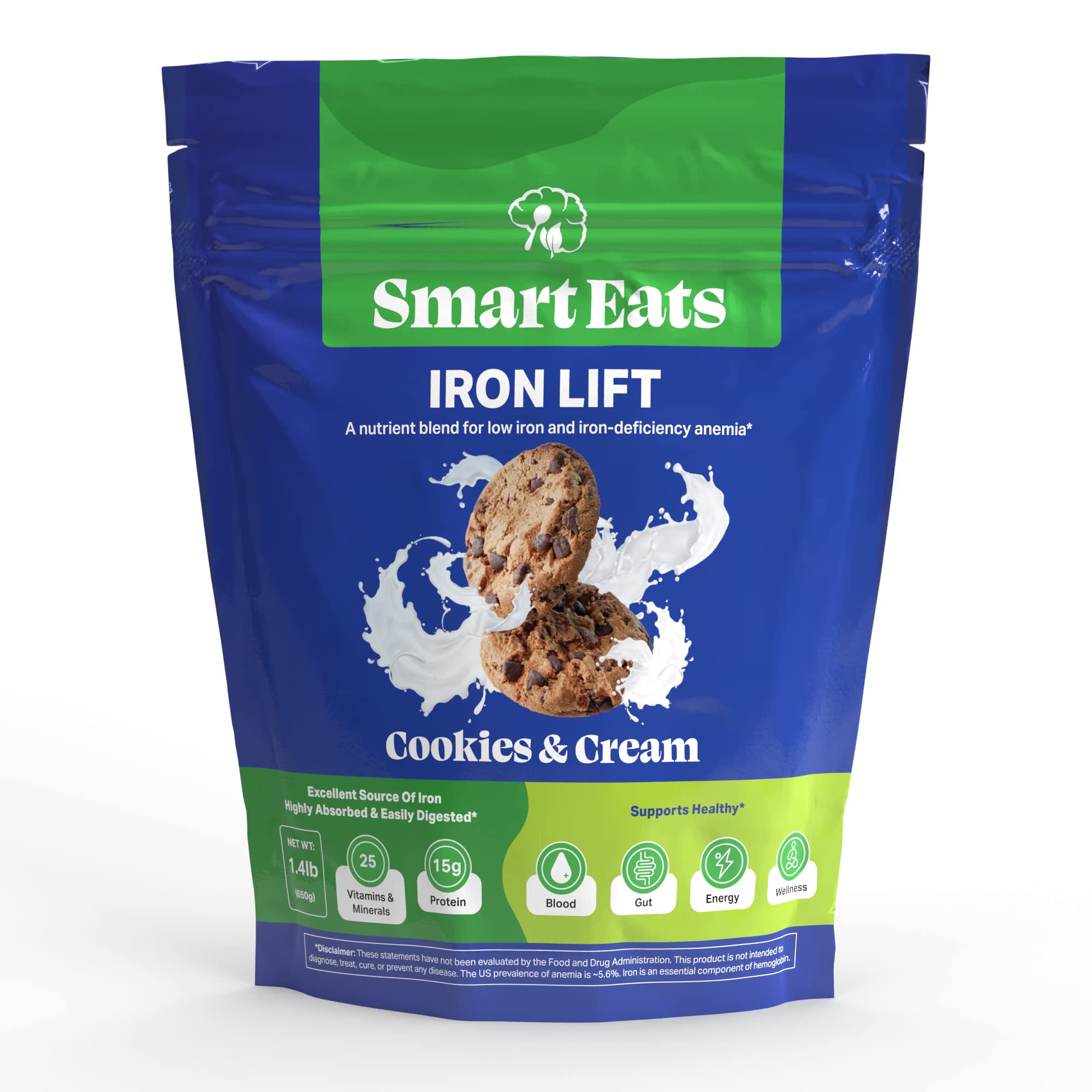 Smart Eats iron supplement for energy