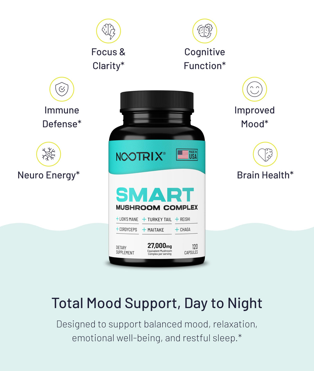 Smart Mushrooms Complex for wellness