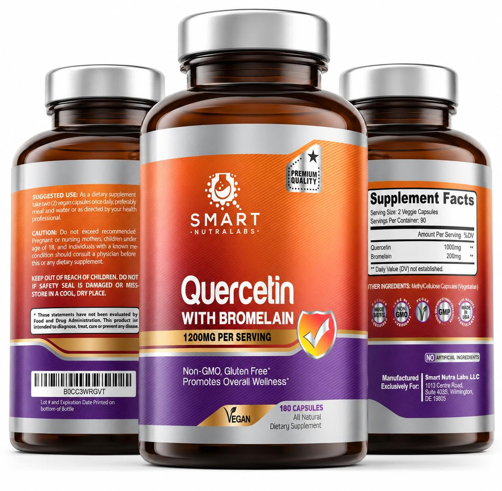 Smart Nutra Labs Quercetin capsules