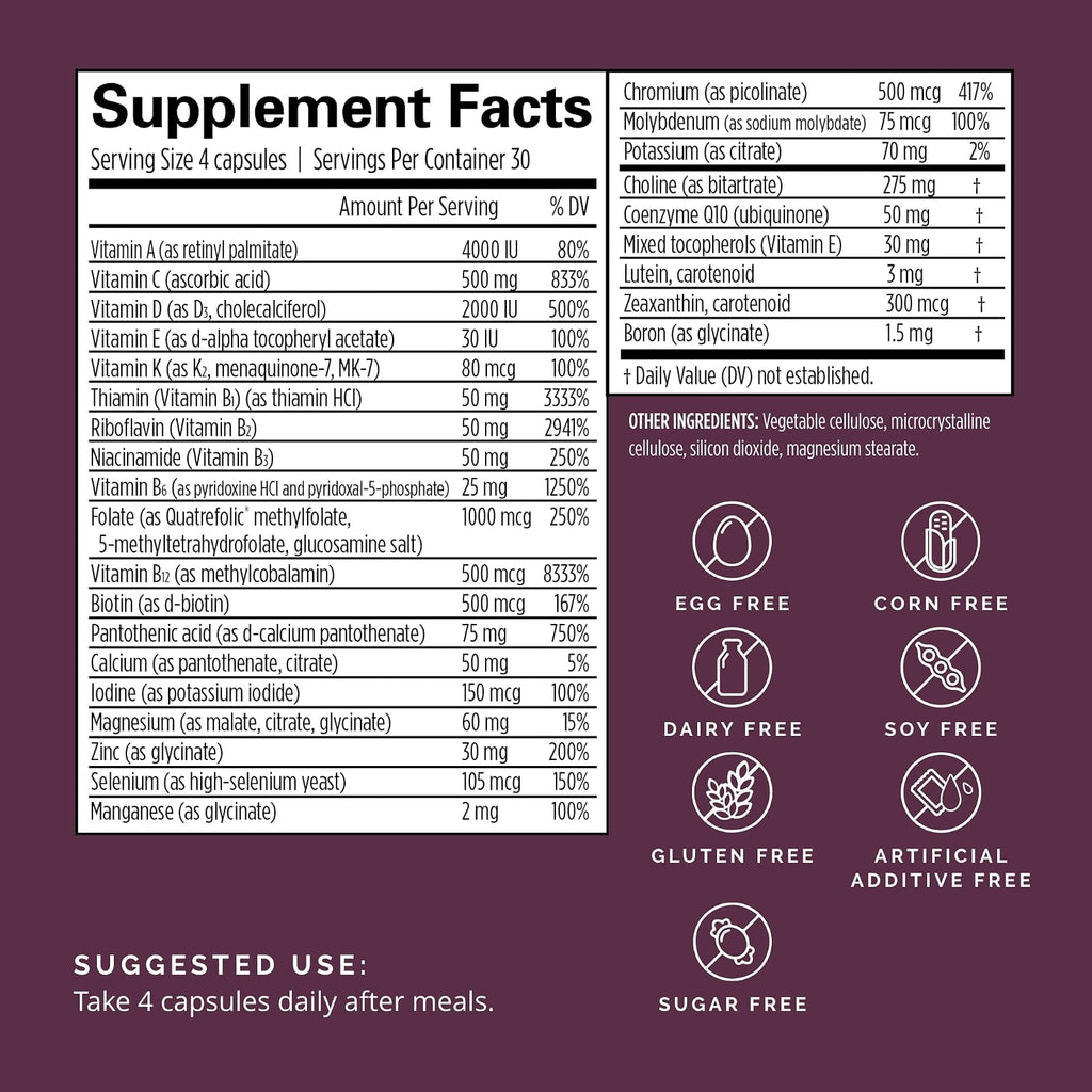 Smart prenatal multivitamin with DHA