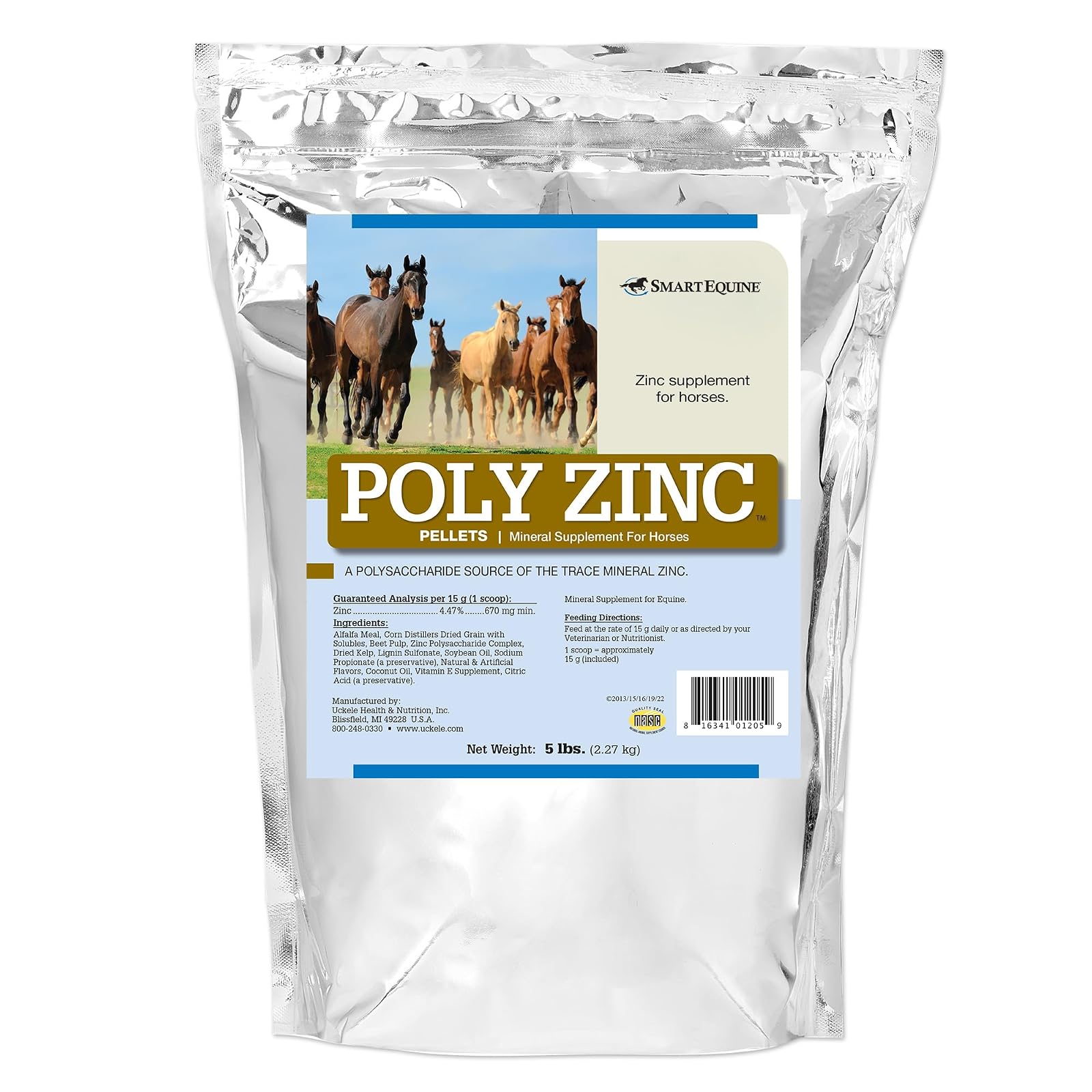SmartEquine zinc pellets for horses