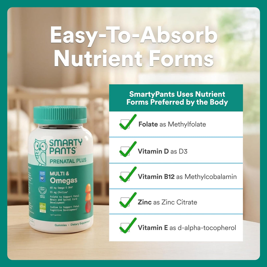 SmartyPants gummies for expecting mothers
