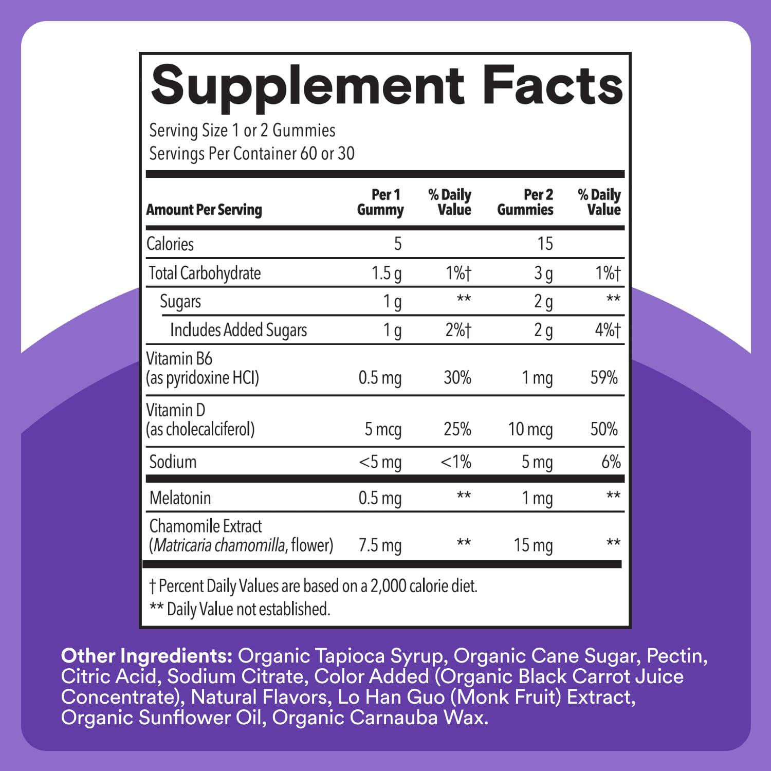 SmartyPants kids vitamins for sleep