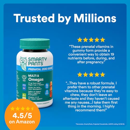 SmartyPants multi gummies for expectant mothers