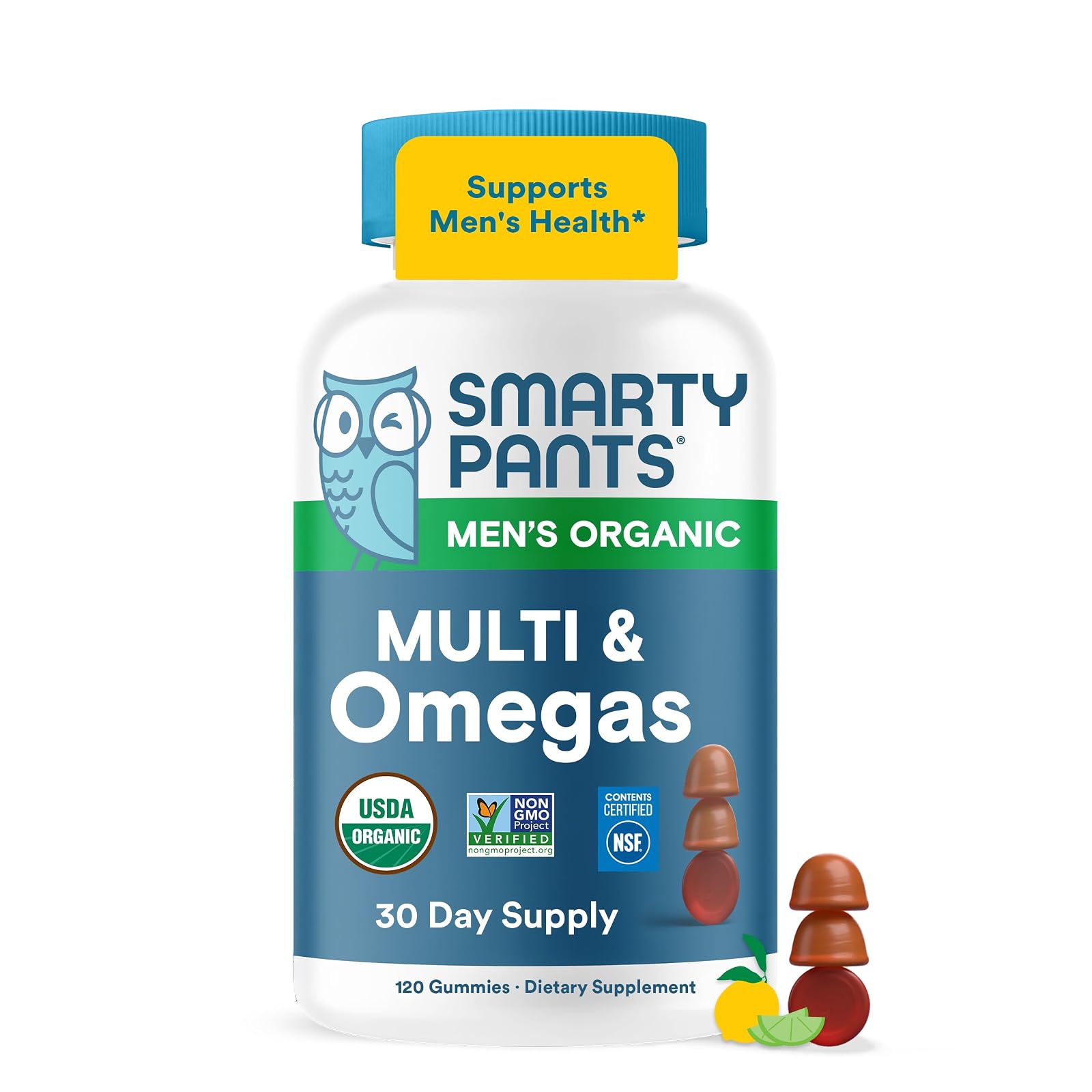 SmartyPants multivitamin for men gummies