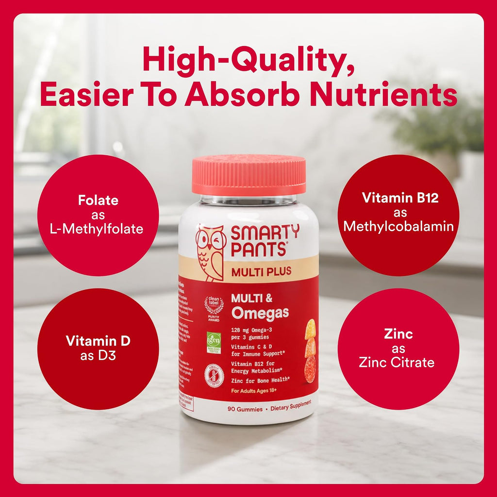 SmartyPants multivitamin for seniors health