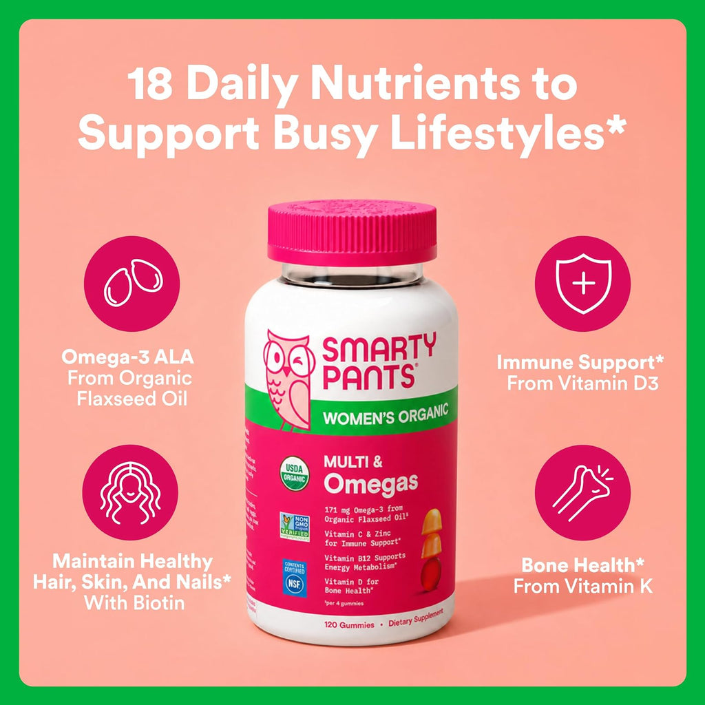 SmartyPants multivitamins for daily health