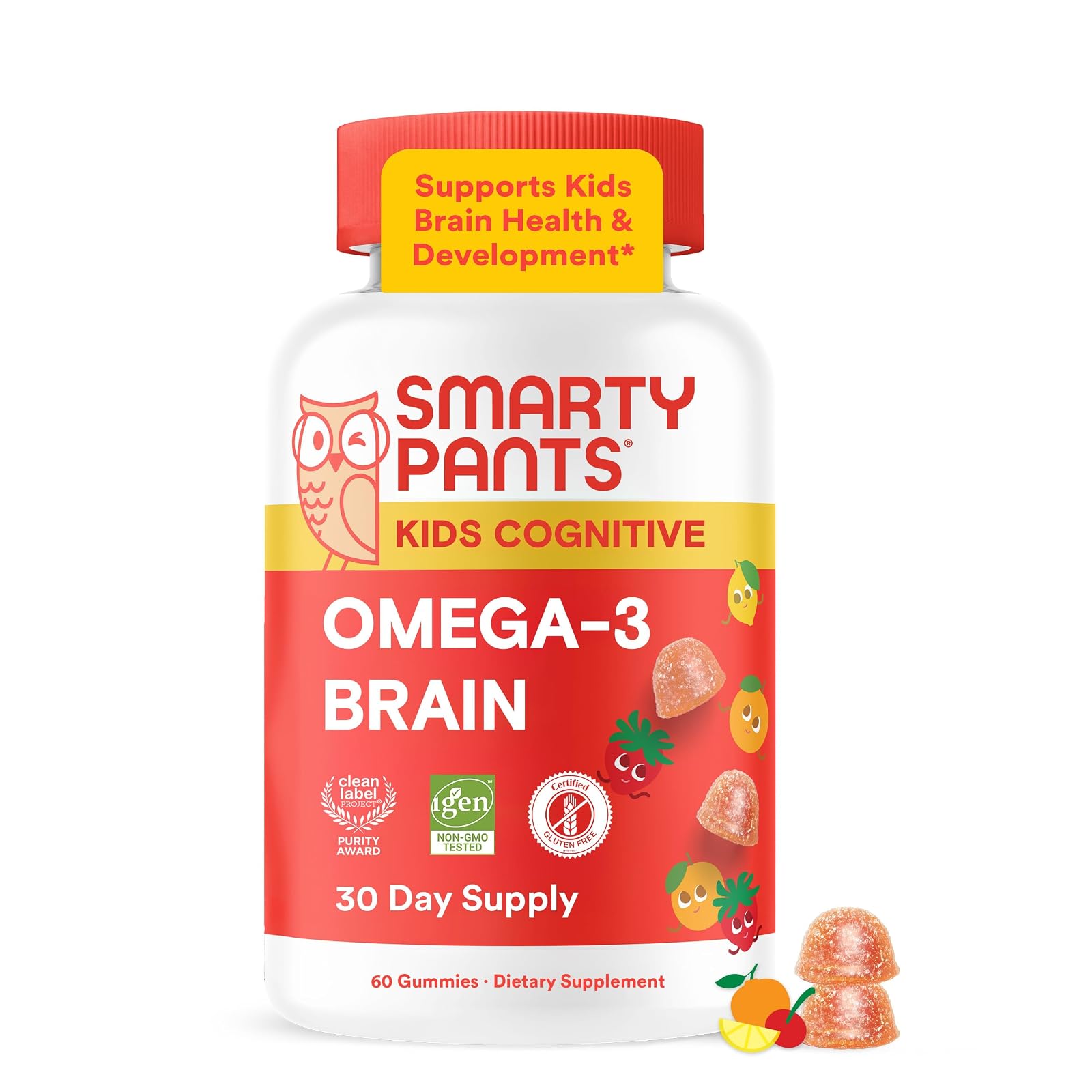 SmartyPants Omega-3 gummies for kids