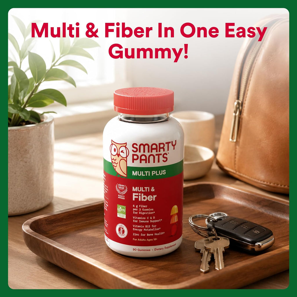 SmartyPants Plus multivitamin for optimal wellness