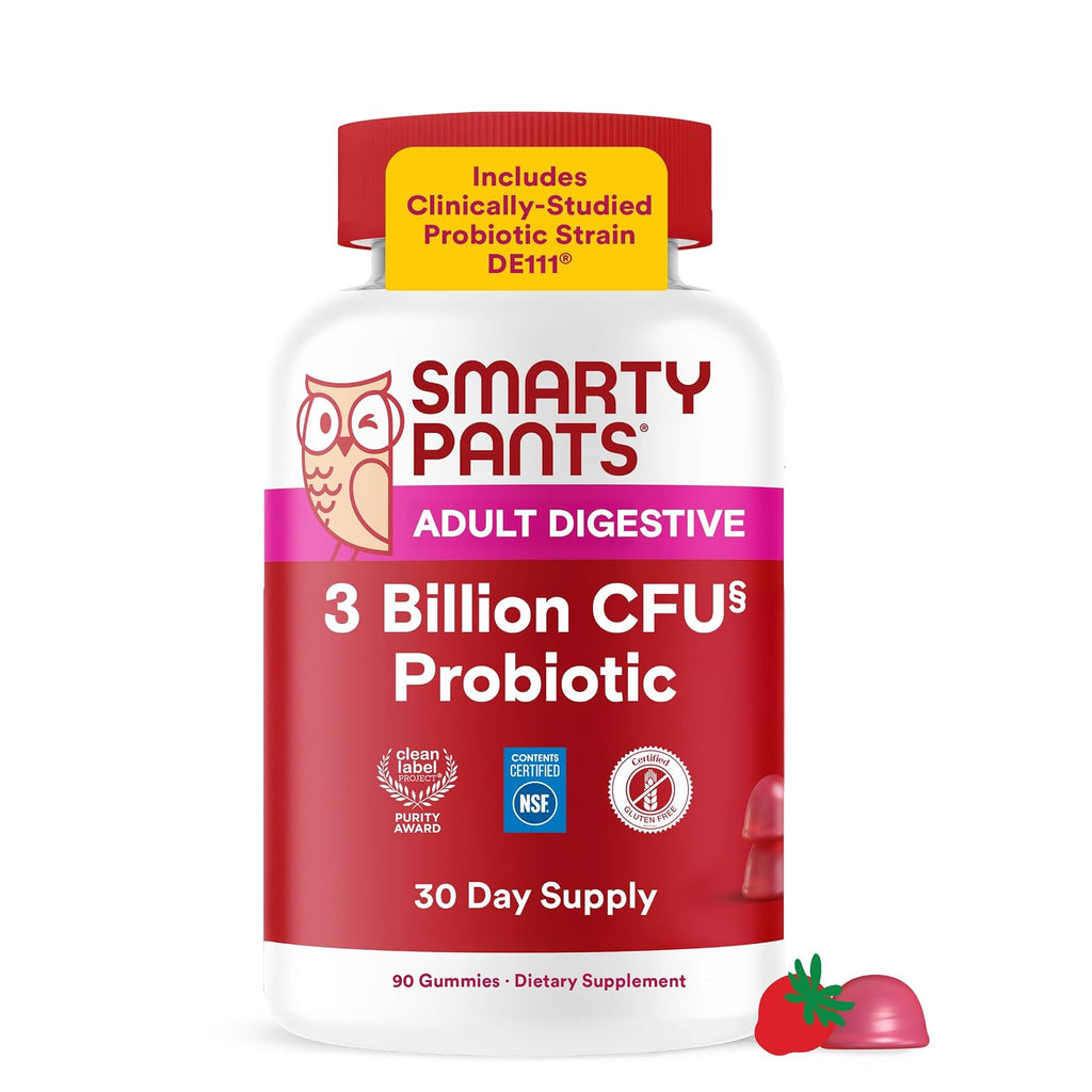 SmartyPants probiotic gummies for digestion