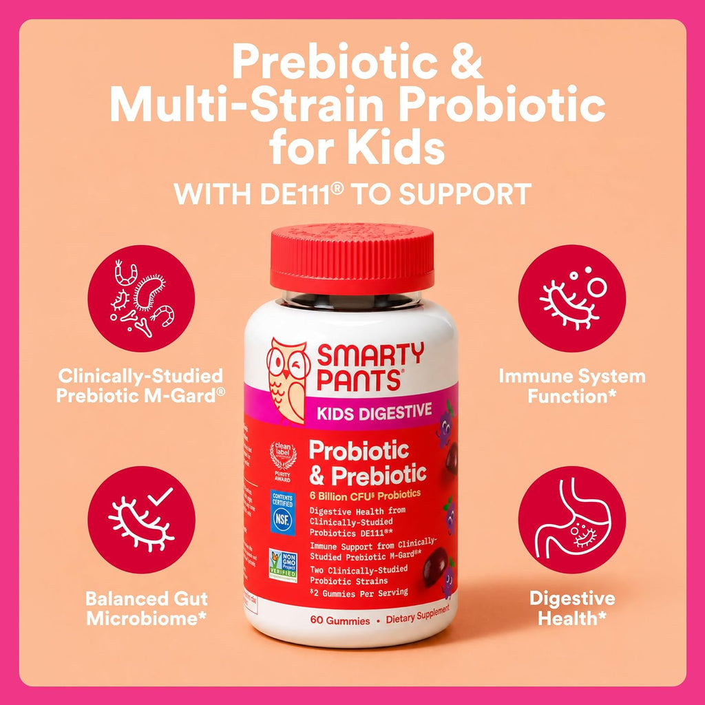SmartyPants probiotic gummies for kids