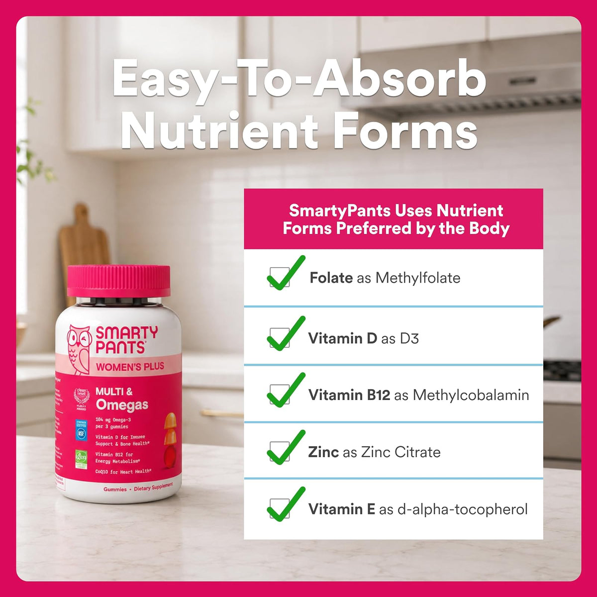 SmartyPants vitamins for women's wellness