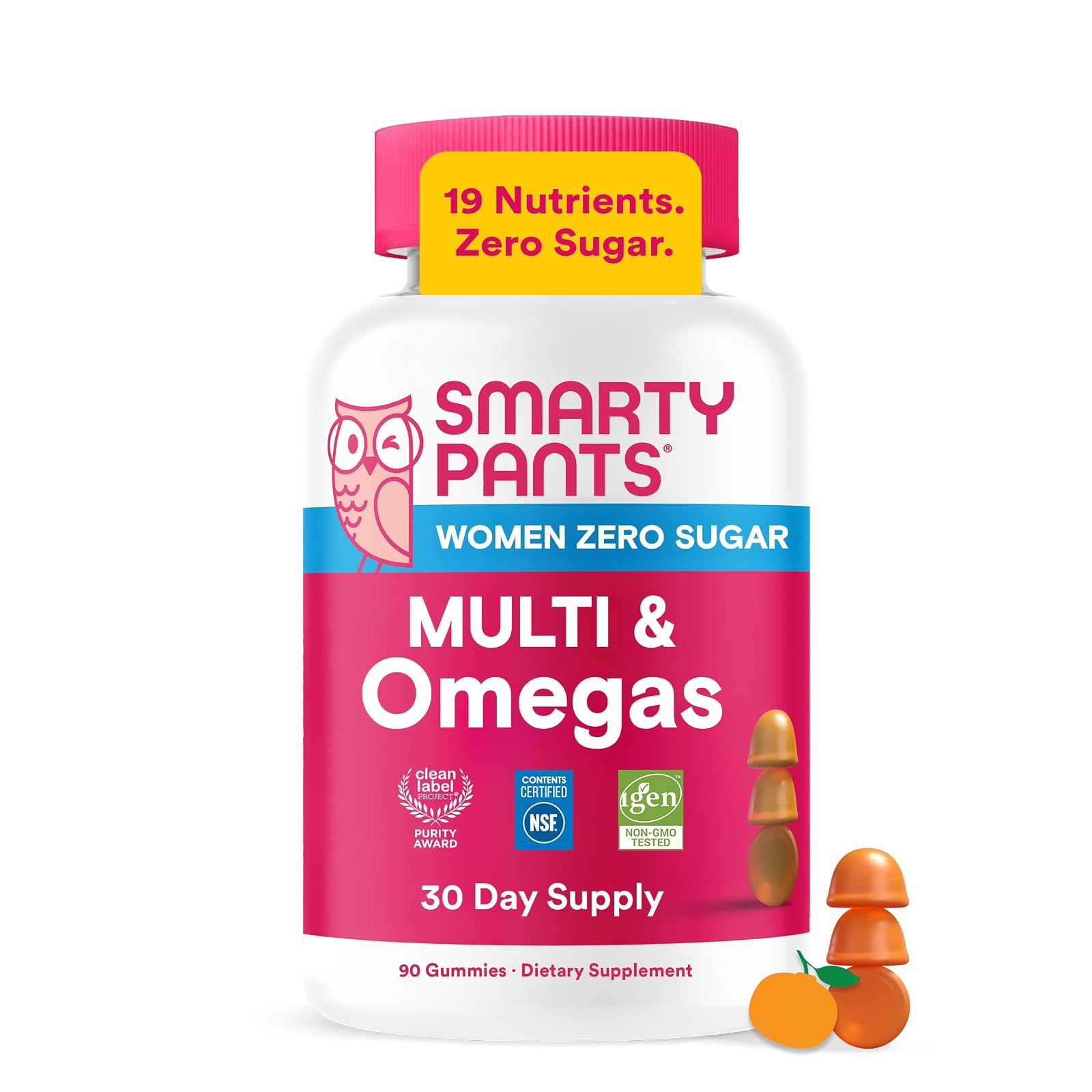 SmartyPants women's gummy multivitamins