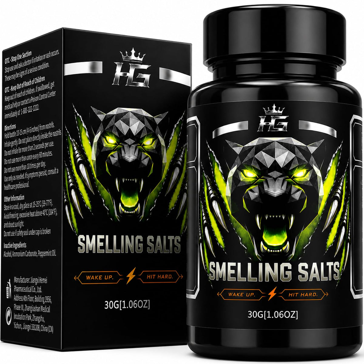 smelling salts for athlete energy