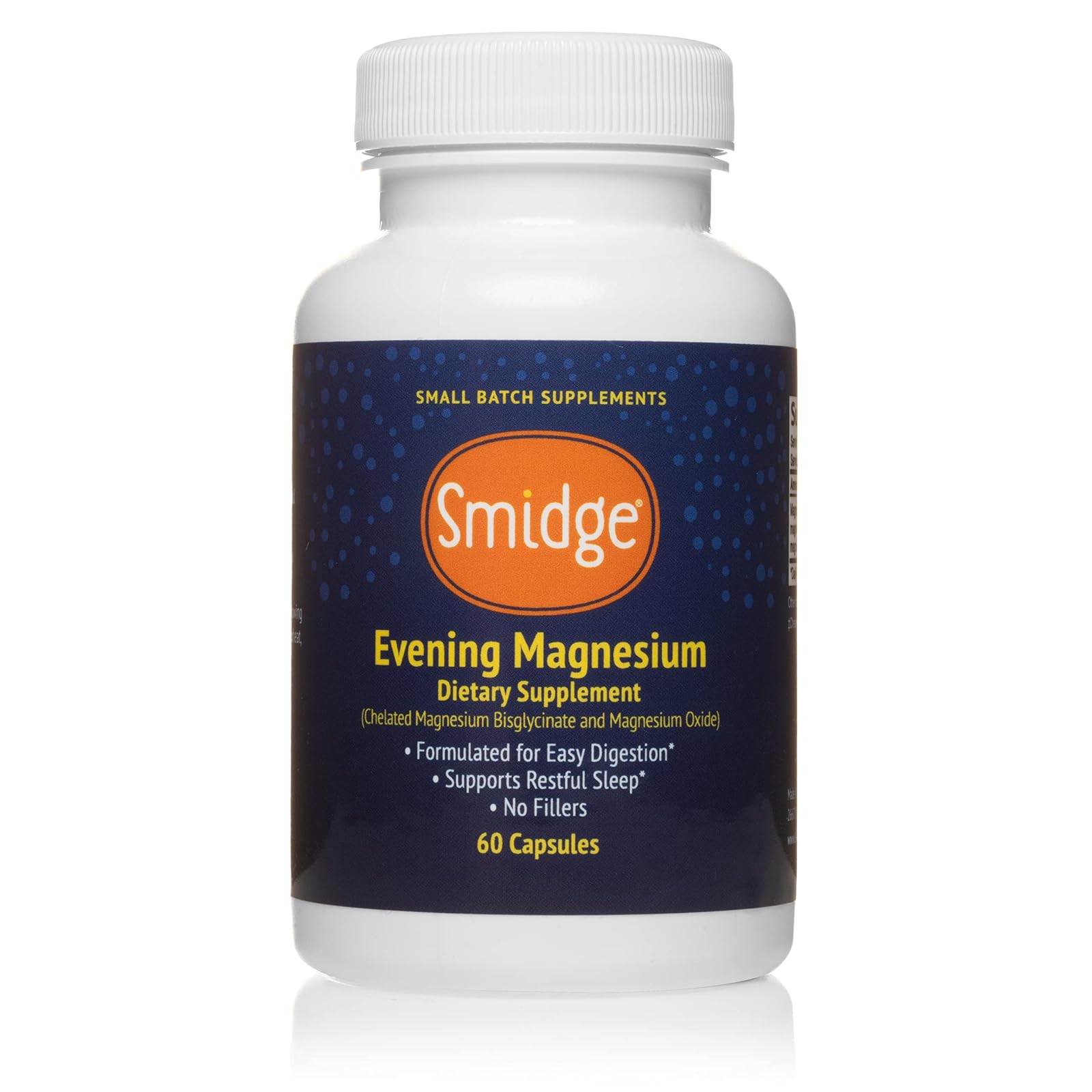 Smidge magnesium capsules for sleep