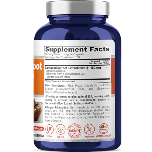 Smilax officinalis extract advantages