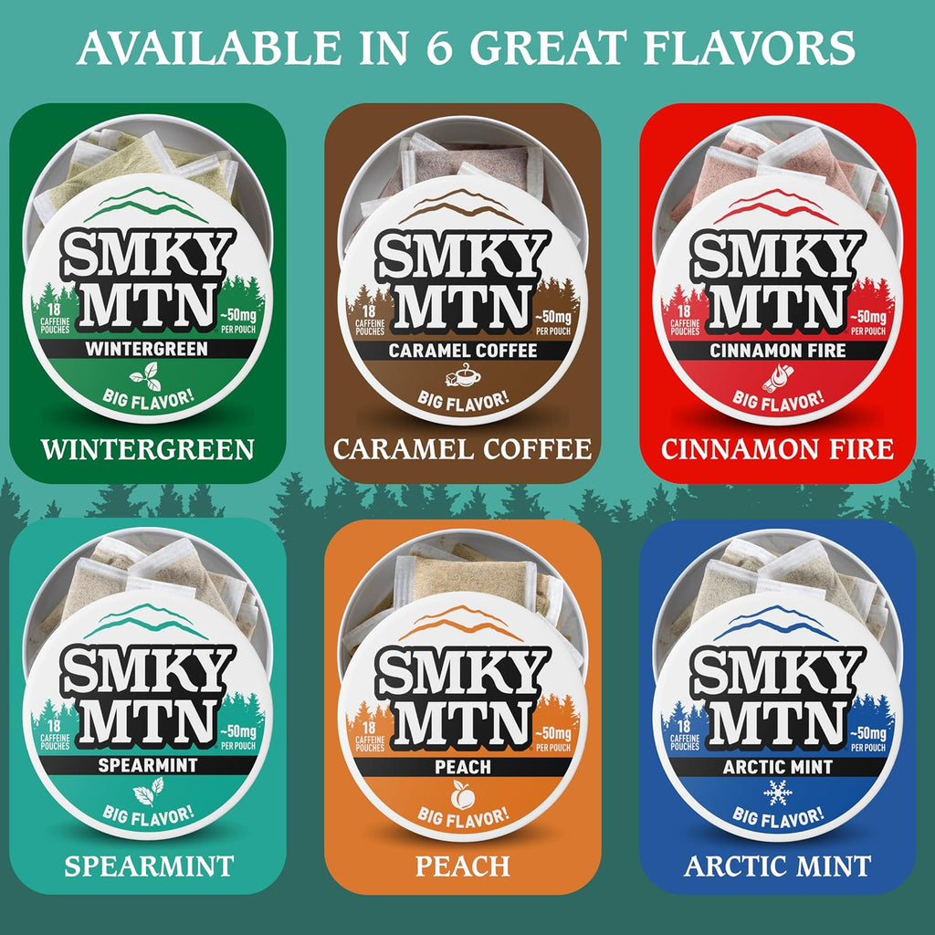 Smokey Mountain endurance pouches for long-lasting energy