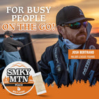 SMOKEY MOUNTAIN energy pouches on-the-go