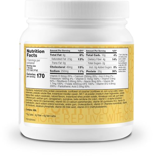 smooth and creamy protein blend