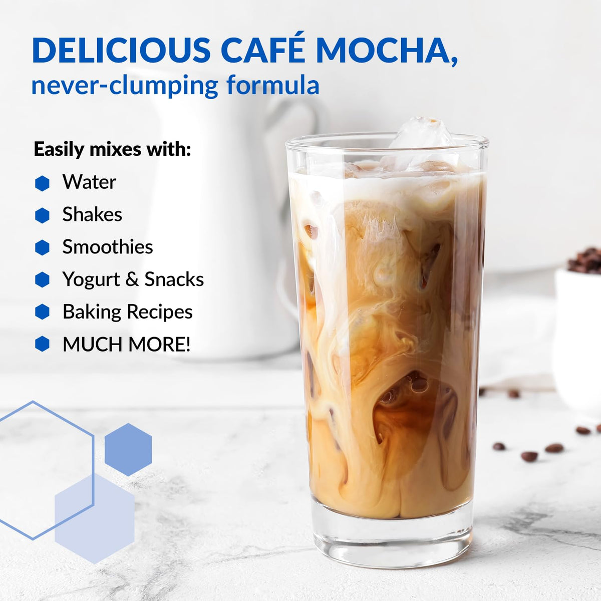 smooth and creamy protein powder