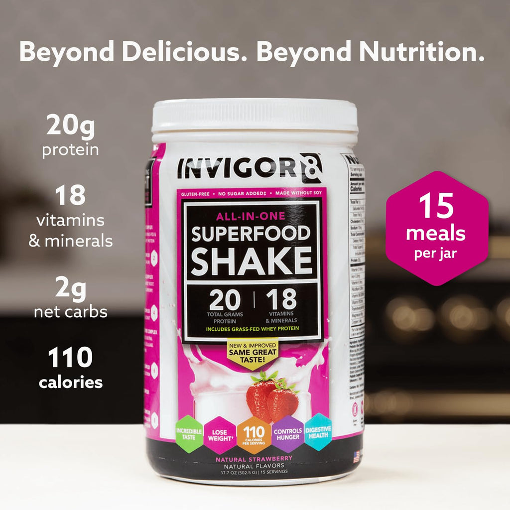 smooth and creamy protein shake