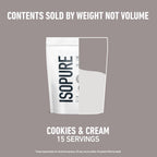 smooth and creamy whey protein shake