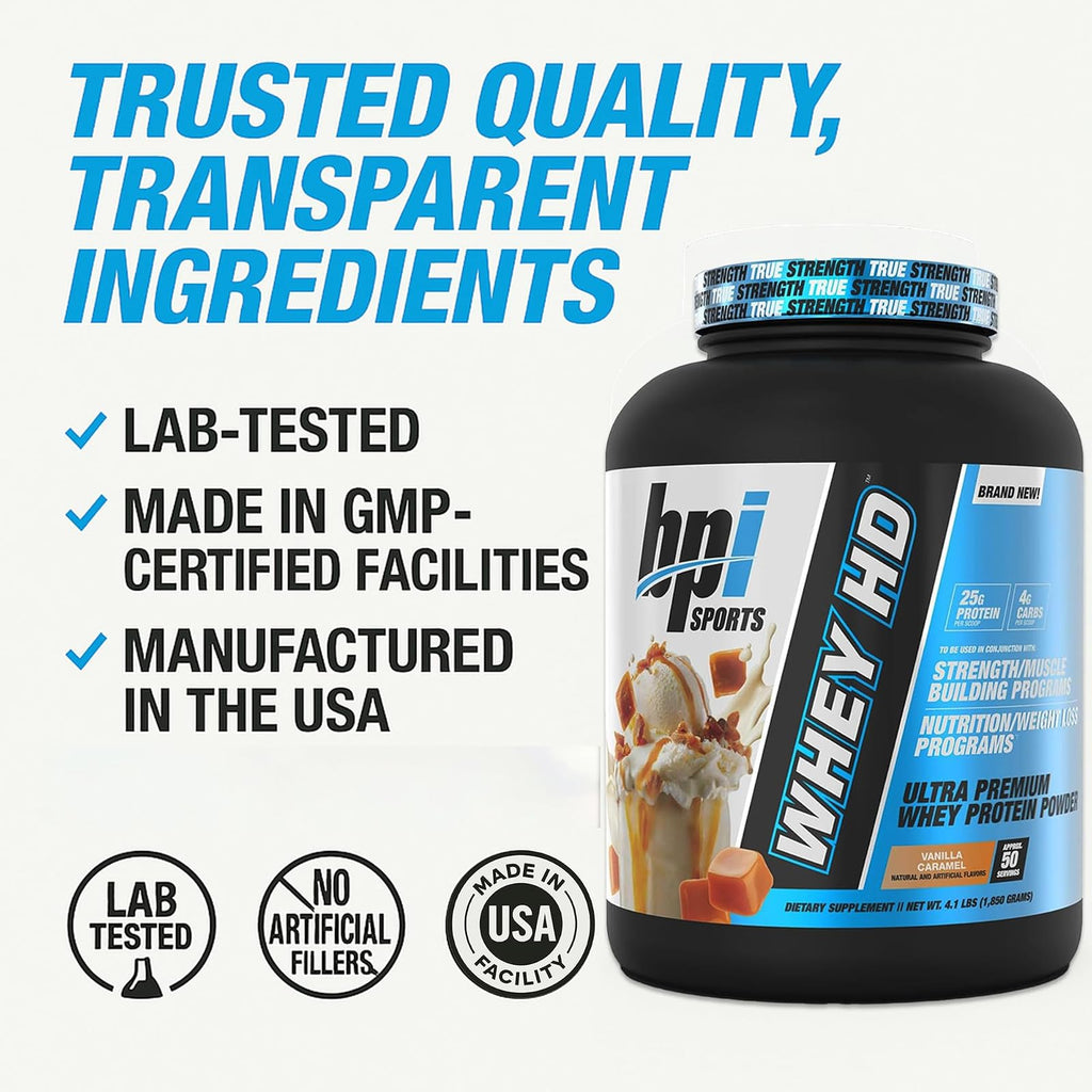 smooth and creamy whey protein shake